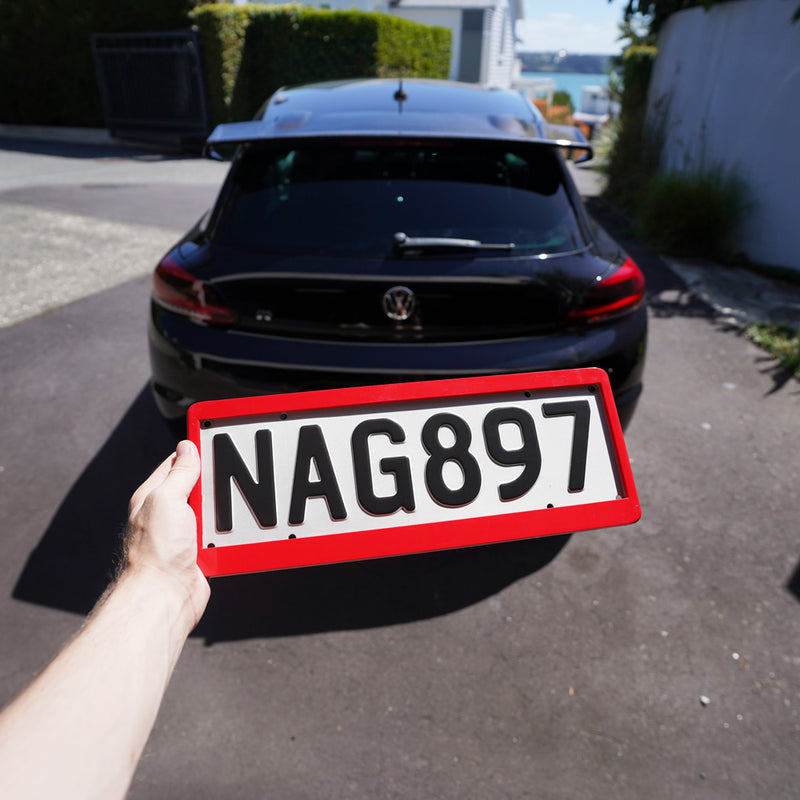 Plate Frames | Standard NZ | Products | huffi | Your One-Stop Vehicle ...